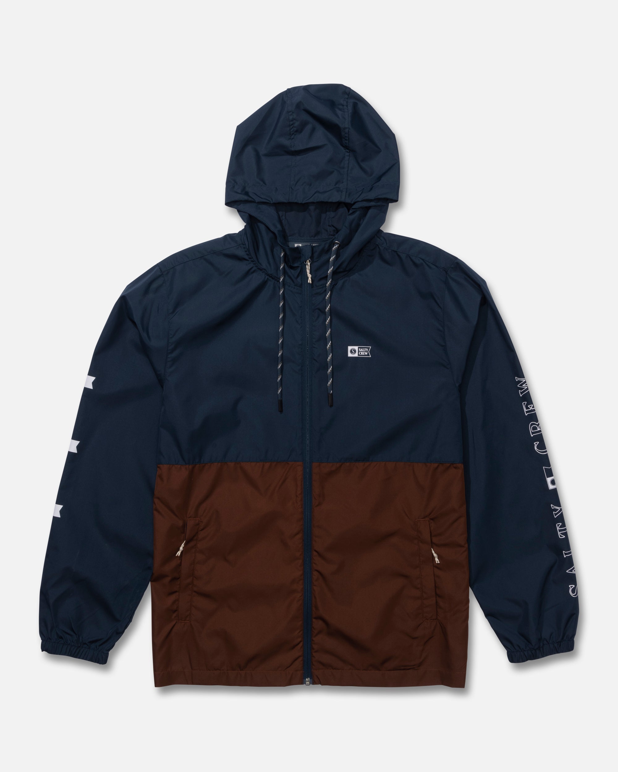 Surface Windbreaker Jacket - Friar Brown | Salty Crew Europe
